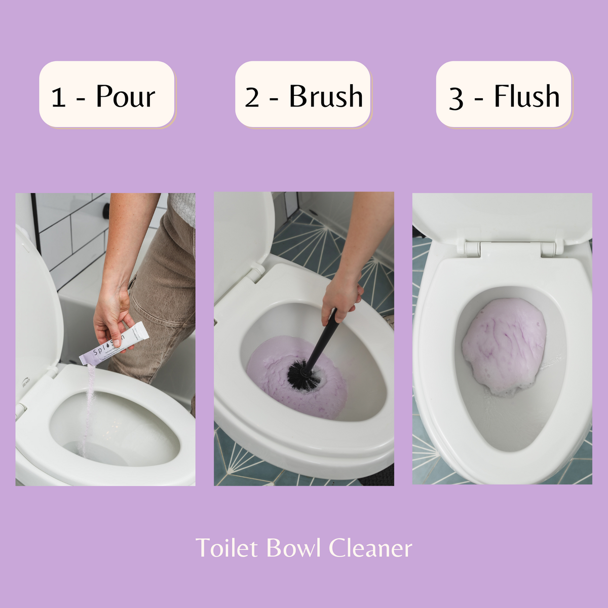 SplaShh Instant-Foaming Toilet Powder Single-Use Packets – Splashh Powder